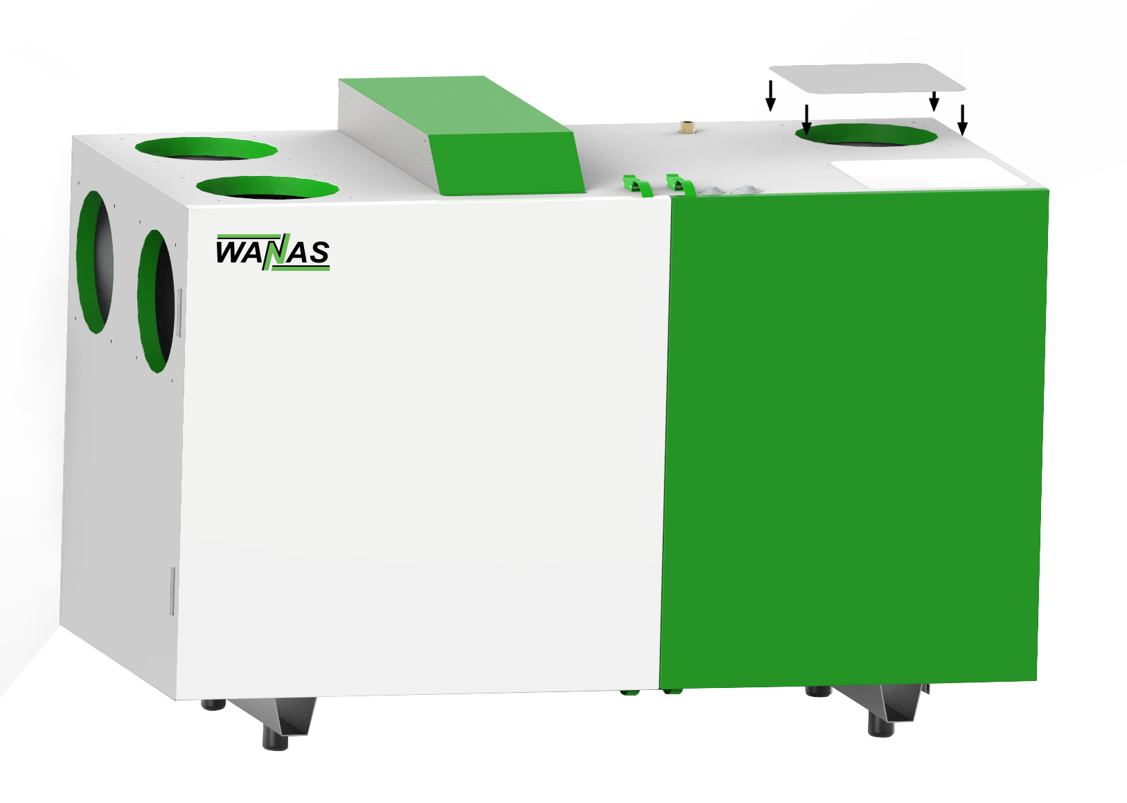 Rekuperator WANAS COMBO 830 V/H